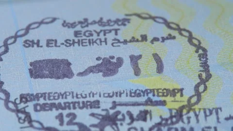 Egyptian Passport Stock Footage ~ Royalty Free Stock Videos | Pond5