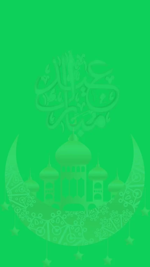 Eid Mubarak Green Screen Stock Video Footage | Royalty Free Eid Mubarak ...
