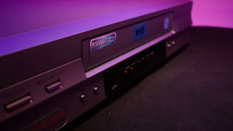 Ejecting Anniversary VHS Video Tape Out ... | Stock Video | Pond5