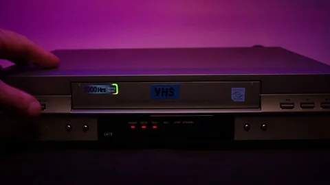 Ejecting Prince VHS Video Tape Out Of A ... | Stock Video | Pond5