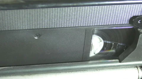 ejecting tape VHS eject cassette betamax | Stock Video | Pond5