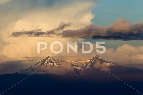 El Altar,an extinct volcano in Sangay National Park,Ecuador,transformed ...