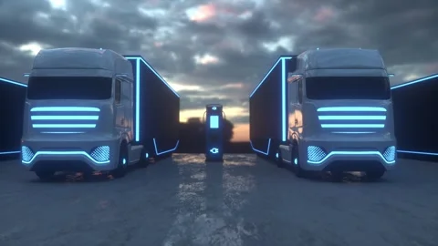 Ev Trucks Charging Stock Videos – Royalty-Free HD & 4K Videos