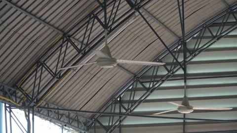 Metal Ceiling Fan For Garage | Shelly Lighting