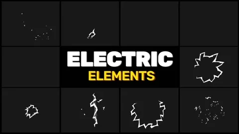 Electric Elements ~ After Effects Template #225644379
