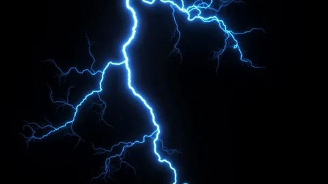 Electric Lightning Strikes Fx Animation ... | Stock Video | Pond5