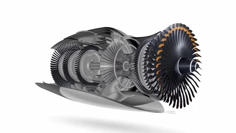 electric plasma jet engine woking layout... | Stock Video | Pond5