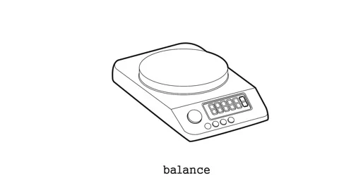 Electric scales icon animation | Stock Video | Pond5