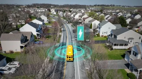 Autonomous Bus Stock Footage ~ Royalty Free Stock Videos | Pond5