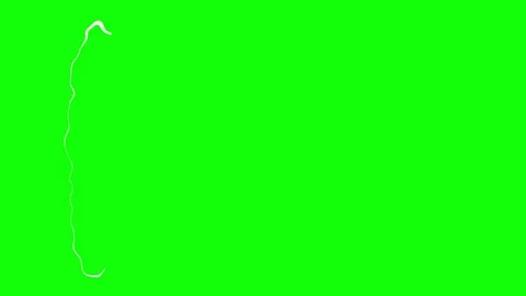 Electric Shock Wave Animation on Green S... | Stock Video | Pond5