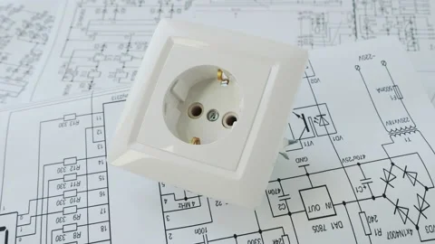 Electrical Engineering Drawing Stock Video Footage | Royalty Free ...