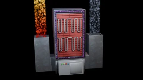 Electric Thermal Storage heating system.... | Stock Video | Pond5