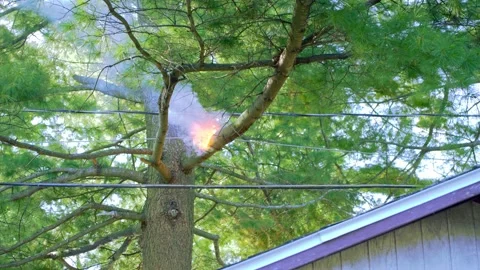 Electrical Fire Stock Video Footage | Royalty Free Electrical Fire ...