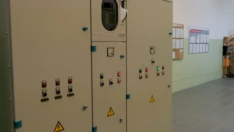 Electrical Control Panel Stock Footage ~ Royalty Free Stock Videos | Pond5