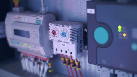 Electrical control units, sensor control... | Stock Video | Pond5