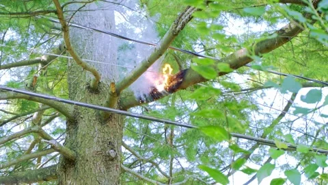 Electrical Fire Stock Videos – Royalty-Free HD & 4K Videos