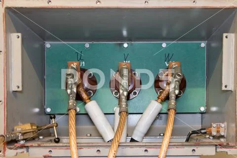 Electrical safety and visible earthing motor wiring ~ Premium Photo ...