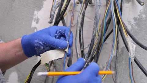 Electrical Wire Stock Footage ~ Royalty Free Stock Videos | Pond5