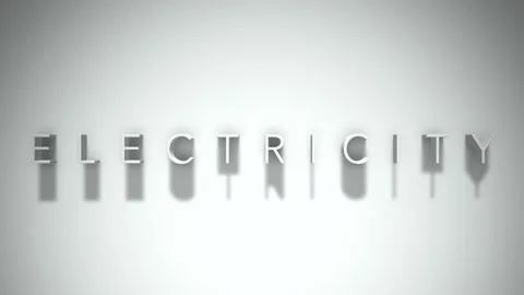Electricity White Background Stock Video Footage | Royalty Free ...