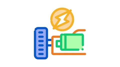 Electric Engine Animation Stock Footage ~ Royalty Free Stock Videos | Pond5