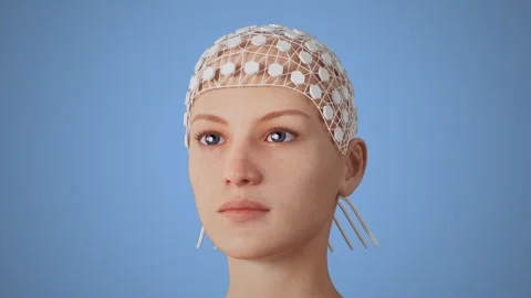 An electroencephalogram (EEG) 3D Realist... | Stock Video | Pond5