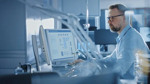 Computer Lab Stock Video Footage | Royalty Free Computer Lab Videos | Pond5