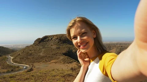 Elegant-Looking Female Model Taking a Se... | Stock Video | Pond5