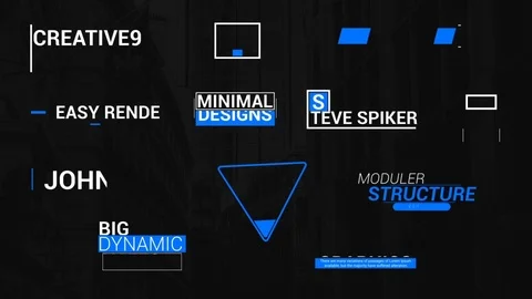 Elegant Lower Third Titles ~ After Effects #126890841