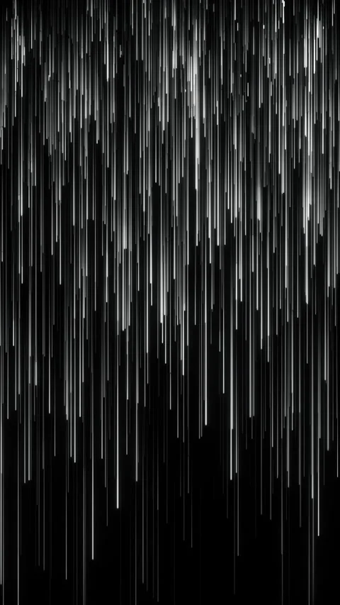 Elegant White Cascading Line Light Strea... | Stock Video | Pond5