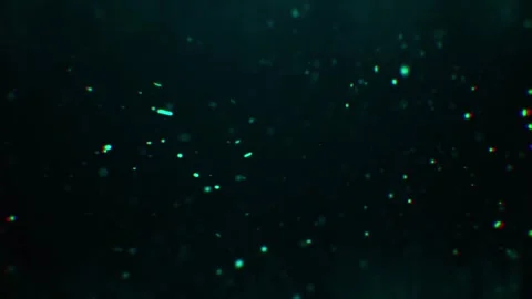 Element- drop of floating green color bo... | Stock Video | Pond5