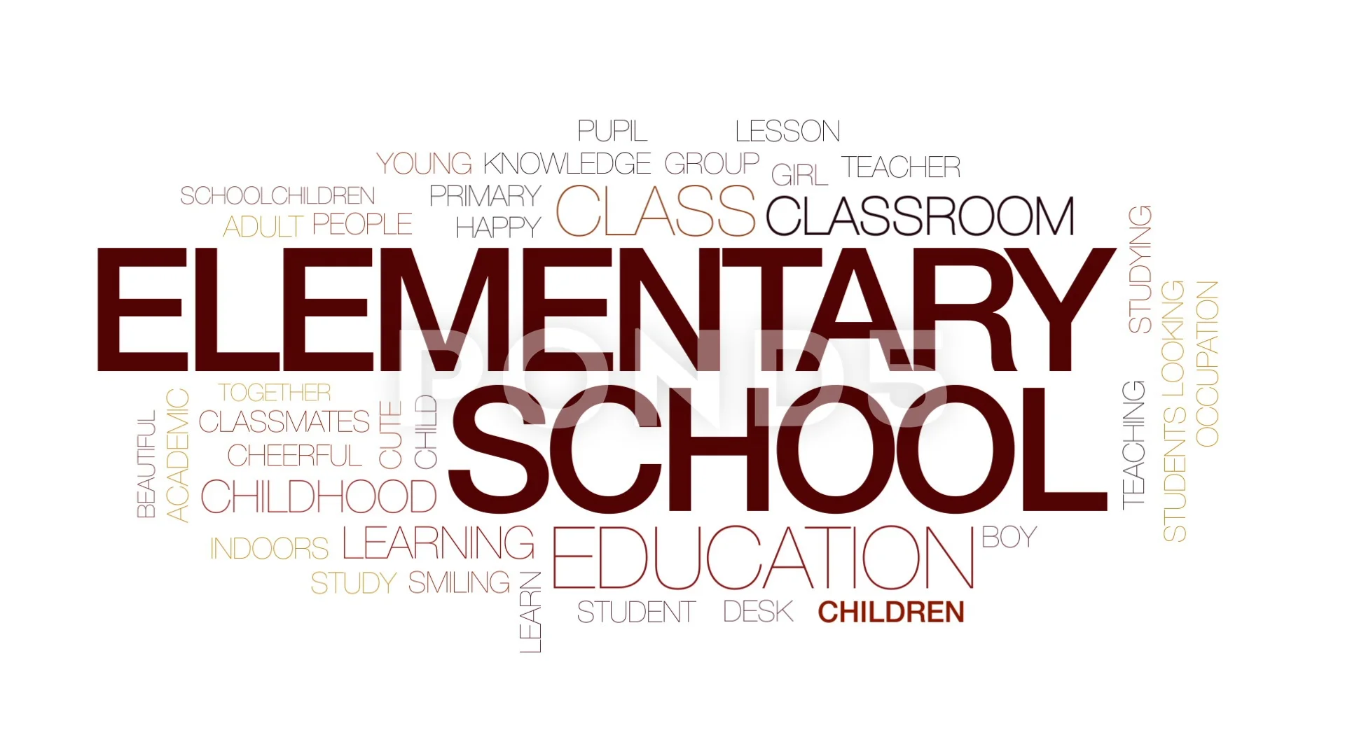 Elementary Students Animated