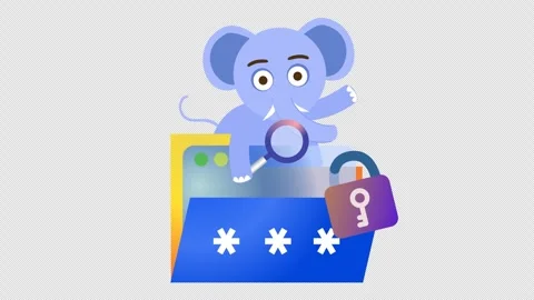 Cute Elephant Cartoon Stock Footage ~ Royalty Free Stock Videos | Pond5