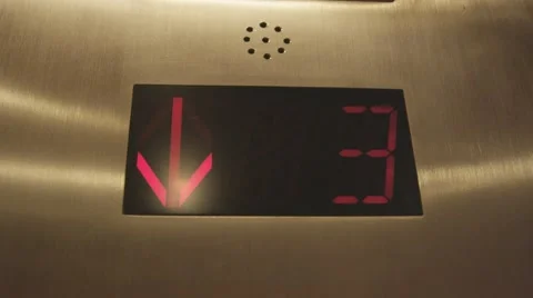 Elevator Numbers Stock Video Footage | Royalty Free Elevator Numbers ...