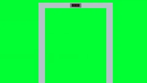 Elevator Door Green Screen Stock Video Footage | Royalty Free Elevator ...