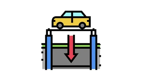 Elevator Pictogram Stock Footage ~ Royalty Free Stock Videos | Pond5