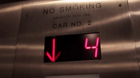 Elevator Numbers Up Stock Video Footage | Royalty Free Elevator Numbers ...