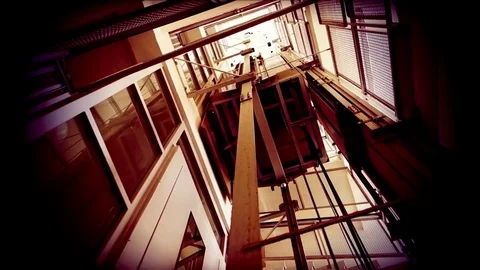 Elevator Going Down Stock Video Footage | Royalty Free Elevator Going Down Videos | Pond5