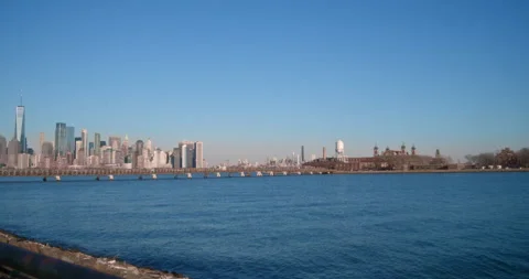 Nyc Line The Skyline Freedom Tower Stock Video Footage | Royalty Free ...