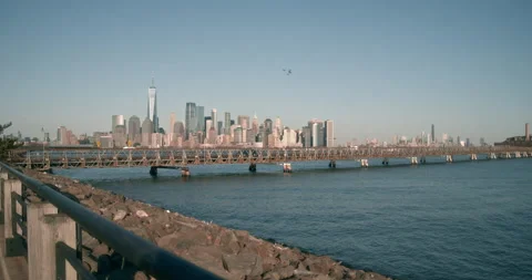 Nyc Line The Skyline Freedom Tower Stock Video Footage | Royalty Free ...