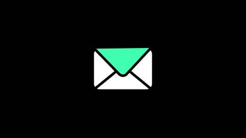 Email animated icon animation. | Stock Video | Pond5