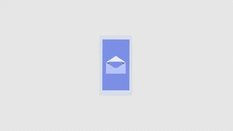Email icon Animation. email envelope loo... | Stock Video | Pond5