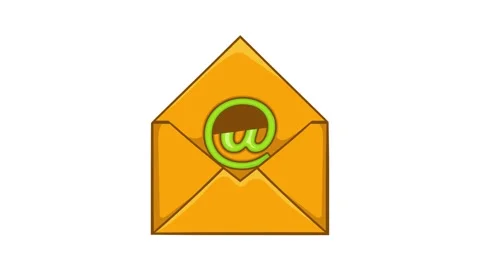 Email icon animation | Stock Video | Pond5