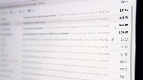 Inbox Stock Video Footage | Royalty Free Inbox Videos | Pond5