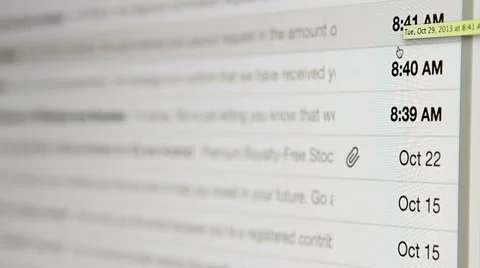 Email Inbox Stock Video Footage | Royalty Free Email Inbox Videos | Pond5