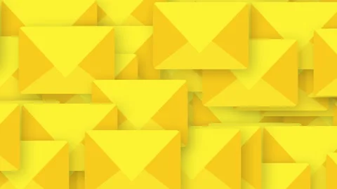 email Many sign - 2D Transition animatio... | Stock Video | Pond5