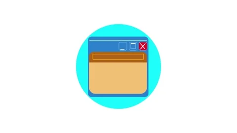 Email notice on web browser animated whi... | Stock Video | Pond5