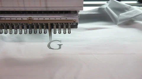 Machine Embroidery Stock Videos – Royalty-Free HD & 4K Videos
