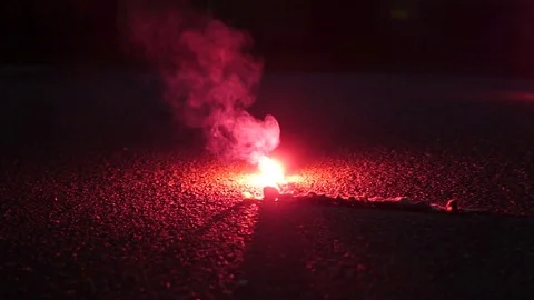 Emergency Road Flare Stock Videos – Royalty-Free HD & 4K Videos