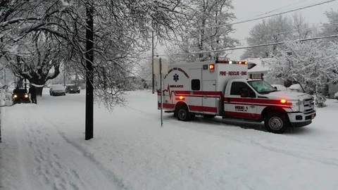 Snow and Ambulance Stock Videos – Royalty-Free HD & 4K Videos