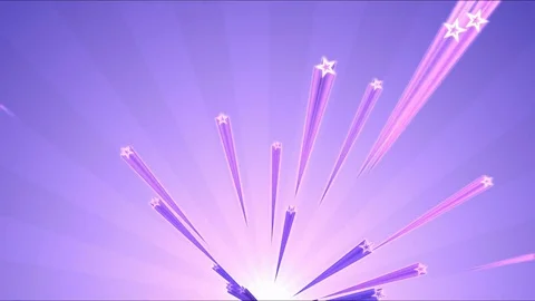 Emerging Stars on Rotating Stripes Backg... | Stock Video | Pond5